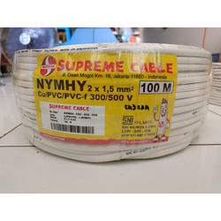 Jual kabel NYYHY 2x1.5mm supreme potongan meteran nymhy 2x1.5 serabut hitam - Jakarta Pusat ...