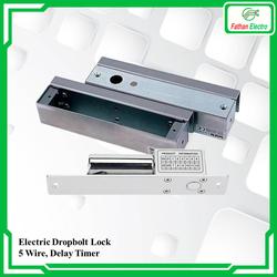 Jual Electric Lock Drop Bolt - Dead Bolt Lock Access Control - Kota ...