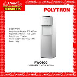 Jual DISPENSER POLYTRON PWC600/POLYTRON WATER DISPENSER GALON BAWAH ...