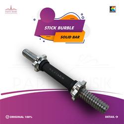 Promo STIK PENDEK Lurus Barbel Dumbell Barbell Stick Solid Straight Bar ...