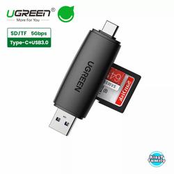 Jual Card Reader UGREEN USB TYPE C / USB A 3.0 To USB 3.0 SD/TF Card ...