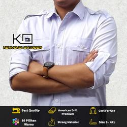 Jual BAJU KEMEJA PDL OUTDOOR INDOOR LENGAN PANJANG Seragam PDH Dinas ...