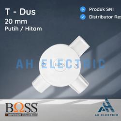 Jual Boss Tdus 20mm Cabang 3 putih B240/20/3way Tdos Dos - Putih ...
