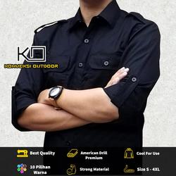 Jual BAJU KEMEJA PDL OUTDOOR INDOOR LENGAN PANJANG Seragam PDH Dinas ...