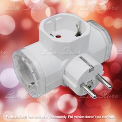 Jual Steker Cabang Colokan Listrik 3 Lubang Bulat Arde - Kota Tangerang ...