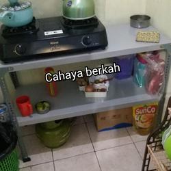 Jual MEJA RAK KAYU RANGKA BESI - Kab. Bantul - karya asta craft | Tokopedia