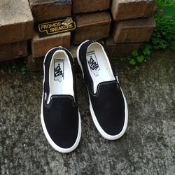 Jual OBRAL SEPATU VANS VAULT OG SLIP ON CHECKERBOARD BLACK WHITE GRADE ...