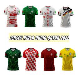 Jual JERSEY NEGARA FIFA WORLD CUP 2022 QATAR TIM PIALA DUNIA TERBARU LOKAL - 1. Brazil Home, S ...