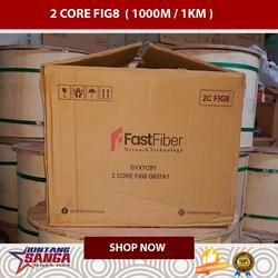Jual kabel fo fig8 2 core NS2 high quality 1km / dropcore fig 8 jelly ...