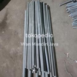 Jual stut bolt / anchor bolt HDG m16 x 50cm hotdip galvanised - Jakarta ...