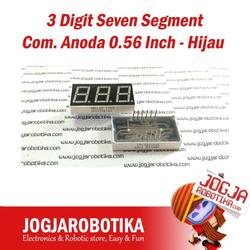 Jual 3 Digit Seven Segment 0.56 Inch 5361AS Merah 7 Segmen Common ...