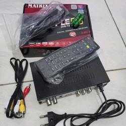 Jual Matrix Set Top Box Receiver Matrix Apple Merah DVB T2 STB TV ...