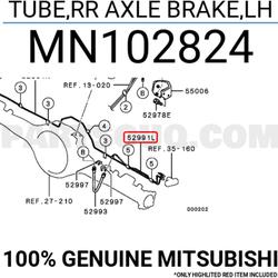 Jual Tube Brake FR LH/RH Mitsubishi Triton - Jakarta Barat - Total ...