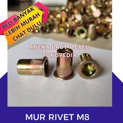 Jual mur rivet m8 putih besi.nut rivet m8 pth - Jakarta Barat ...