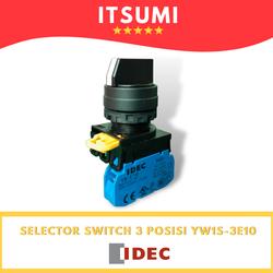 Jual IDEC SELECTOR SWITCH 22mm 3 POSISI YW1S-3E20 - Kota Batam - ITSUMI | Tokopedia