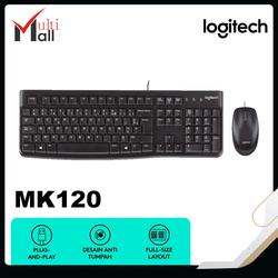Promo Logitech MK120 Combo Keyboard dan Mouse Kabel USB - Jakarta Timur - Logitech Official ...