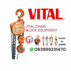 Jual CHAIN BLOCK 1 TON X 3 METER VITAL MADE IN JAPAN - Jakarta Barat ...