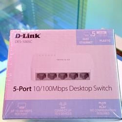 Jual D-Link DES-1005C Des-1005 Switch Hub 5 Port 10/100 Mbps - Jakarta Barat - NM Jaya | Tokopedia