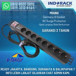 Jual INDORACK PDU 8 SOCKET C13 STOP KONTAK RACK SERVER - EROUPA SOCKET ...