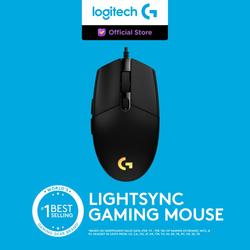 Promo Logitech G102 Mouse Gaming Wired RGB Lightsync with Macro - Hitam ...