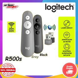 Promo Logitech R500s Remote Pointer Presentasi Wireless Laser Merah-Graphite Cicil 0% 3x ...