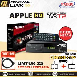 Promo SET TOP BOX MATRIX Apple DVBT-2 STB Antena TV Digital Wifi stb ...