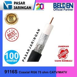 Jual Belden 9116S Kabel TV RG6 75ohm Coaxial Antenna MATV/CATV 100m - Jakarta Pusat - Pasar ...