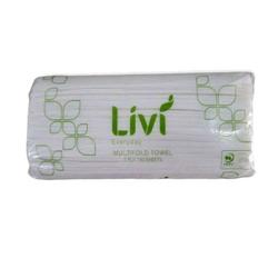 Jual Tissue Minyak / LIVI EVO Smart Towel Multifold 150's / Tissue ...