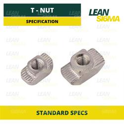 Jual Sliding T Nut Aluminium Profile Alu 4040 Series 40 Seri - M6 - Jakarta Barat - Lean Sigma ...