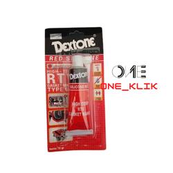 Jual DEXTONE RED SILICONE 70GRAM - LEM RED SILIKON 70 GRAM TAHAN PANAS ...