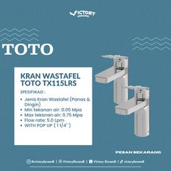 Jual KERAN WASTAFEL TOTO TX 115 LRS PANAS DINGIN/KRAN TOTO TX115LRS ...