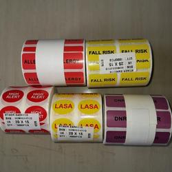 Jual STIKER HIGH ALERT OVAL UK.40X30MM @3000 PCS IN ROLL - Jakarta ...