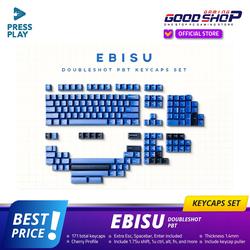 Promo SPACEBOUND PBT ABS Doubleshot Keycaps Keycap Set by Press Play ...