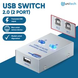 Jual Auto Switch Usb Printer 2 Port 2Port 4 Port Sharing Switcher USB 2.0 - 2 Port Switch ...