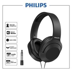 Promo Philips TAH2005 Black Over-Ear Wired Headphone / TAH 2005 ...