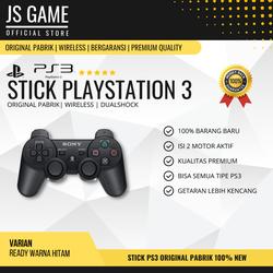 Jual Stick Stik PS3 Wireless Dualshock Original Pabrik Warna - Hitam ...