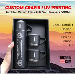 Jual Termos Tumbler Vacum Flask Gift Set Hampers 500ML Bisa Custom ...