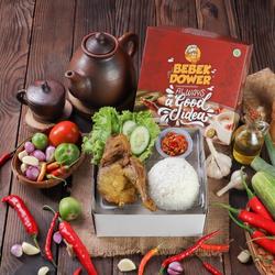 Jual Nasi Box ayam goreng / ayam bakar/ bebek goreng + Tahu tempe + Buncis - Ayam Goreng ...