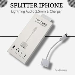 Jual Kaizer Splitter Iphone Lightning to DC 3.5mm Audio Jack Splitter ...