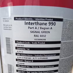 Jual Interthane 990 RAL 9003 / RAL9003 signal white 5L International ...