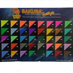 Jual KERTAS COVER JILID FOIL SAKURA / KERTAS SAKURA SPOTLIGHT isi 50 ...