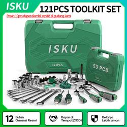 Promo ISKU Kunci Shock Set 82pcs Tool kit Set Alat Perbaikan Mobil ...