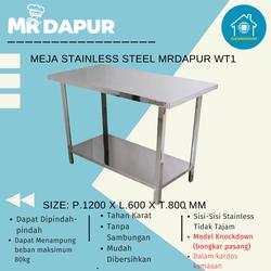 Jual meja dapur/meja cabinet stainless steel - Kab. Bogor - toko ...