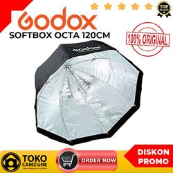 Jual Godox Softbox octa with grid 120cm SB-NBM octa 120 octagonal ...