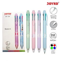 Jual Ball Pen Pulpen Pena Joyko BP-348 Quaco 4 0.7 mm 4 Warna Colors - Jakarta Barat - SUMBER ...