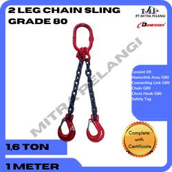 Jual 4 Leg Chain Sling Grade 80 4,25 Ton - 2 Meter Dawson - Kota Tangerang Selatan - mitra ...