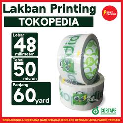 Jual LAKBAN CORTAPE TOKOPEDIA - ISOLASI TOKPED WARNA PUTIH HIJAU SATUAN ...