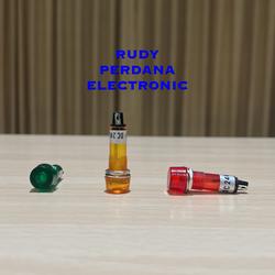 Jual lampu panel 24v 24vdc dc pilot lamp indicator indikator 10mm 10 mm ...
