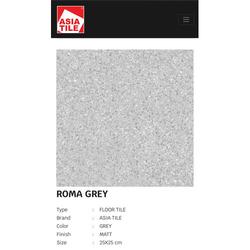 Jual Asia Tile Roma Grey 25x25 Kw1 Keramik Lantai Kamar Mandi - Jakarta ...