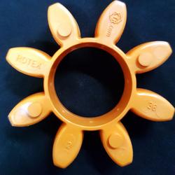 Jual Rubber/KARET/Element coupling ROTEX GR KTR 24/GE24/GR24 - Orange ...